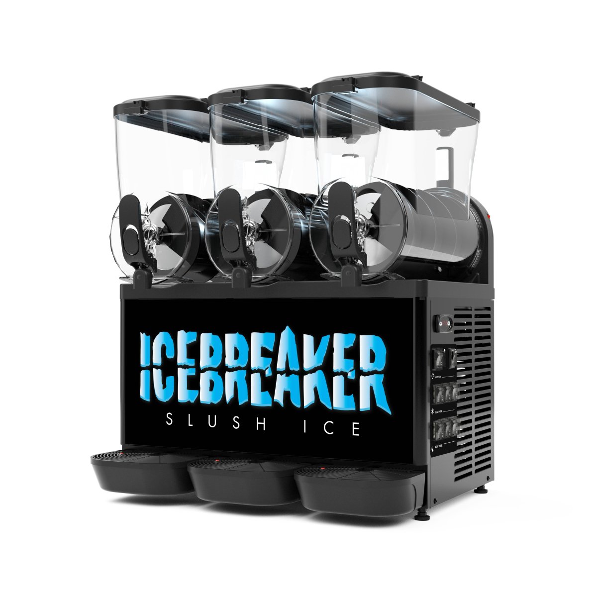 Machine à glace Freeze Sencotel Slush avec minuterie et 3 bacs de 12 ...