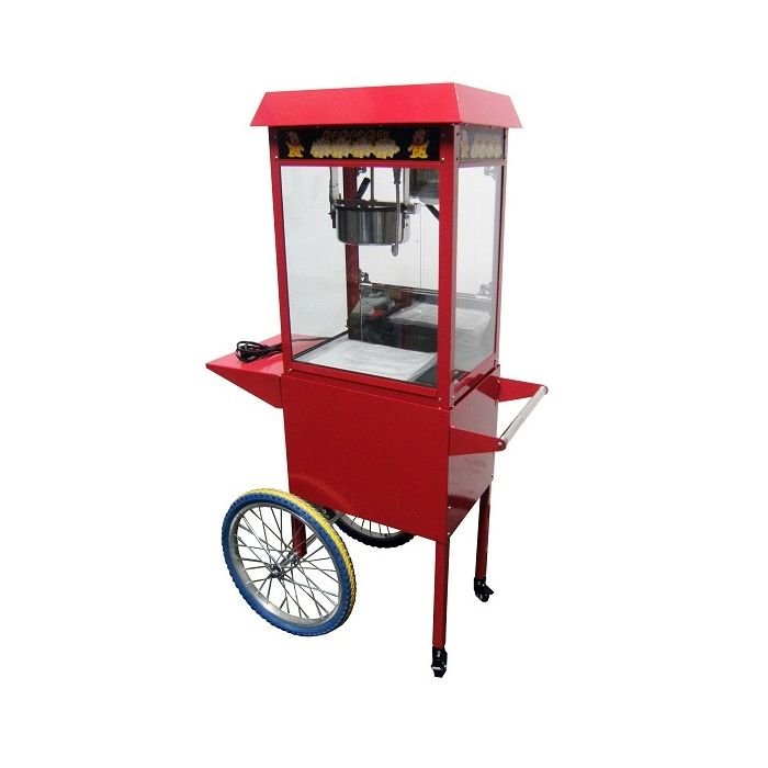 Popcorn machine 8 oz. with cart - Popcorn machines - Kasper & Co Aps