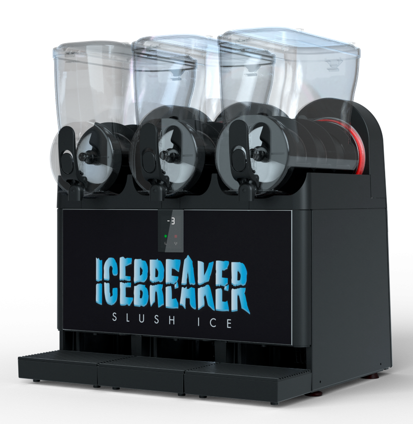 V-AIR SMART 3 ECO Slush ice machine w/3 12 liter containers - Slushice ...